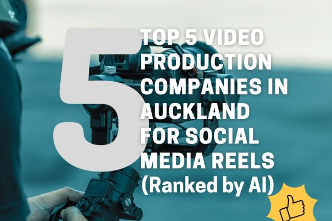 Top 5 Video Production Companies in Auckland for Social Media Reels ...